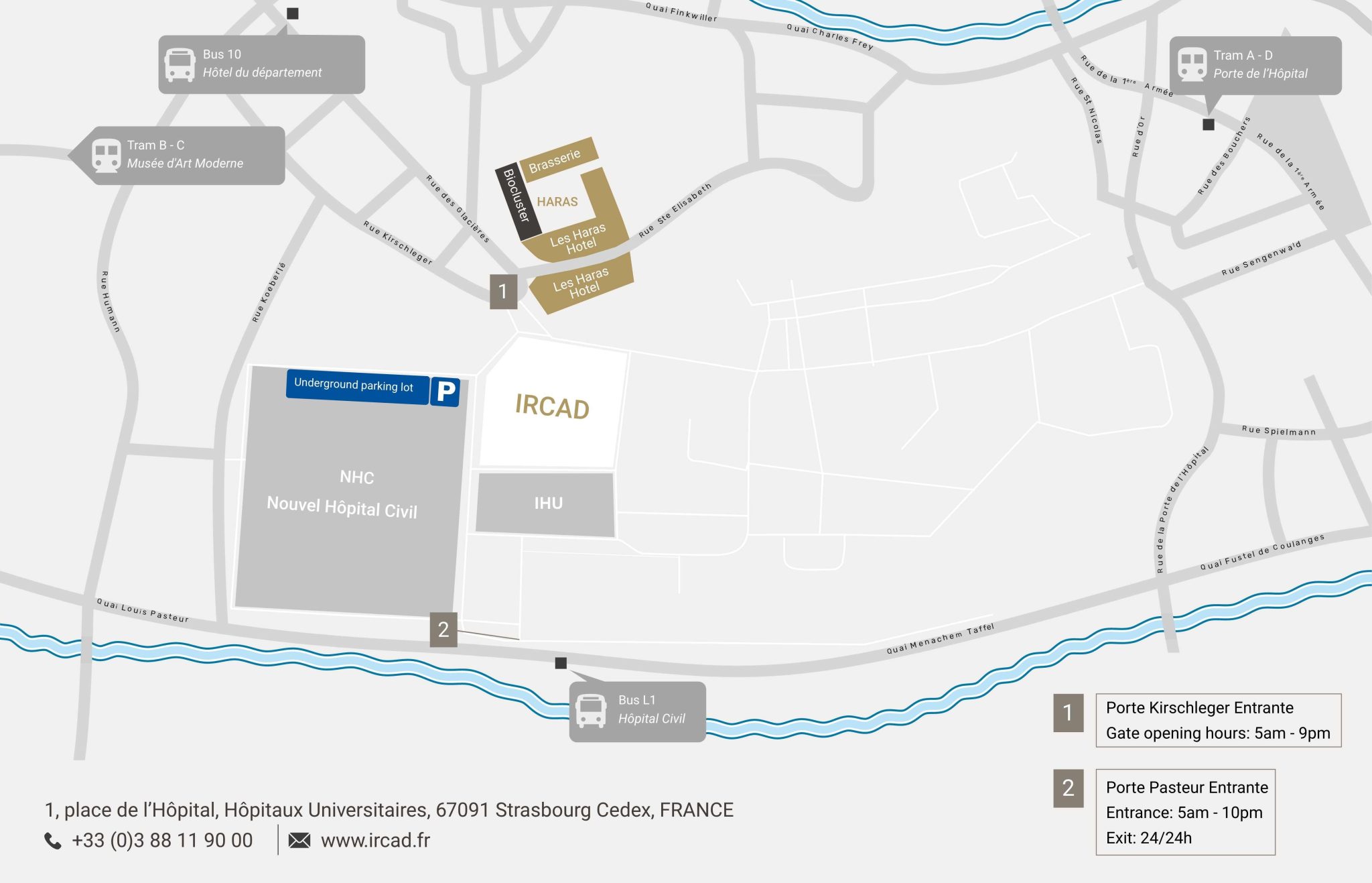 How to get to Strasbourg? - IRCAD
