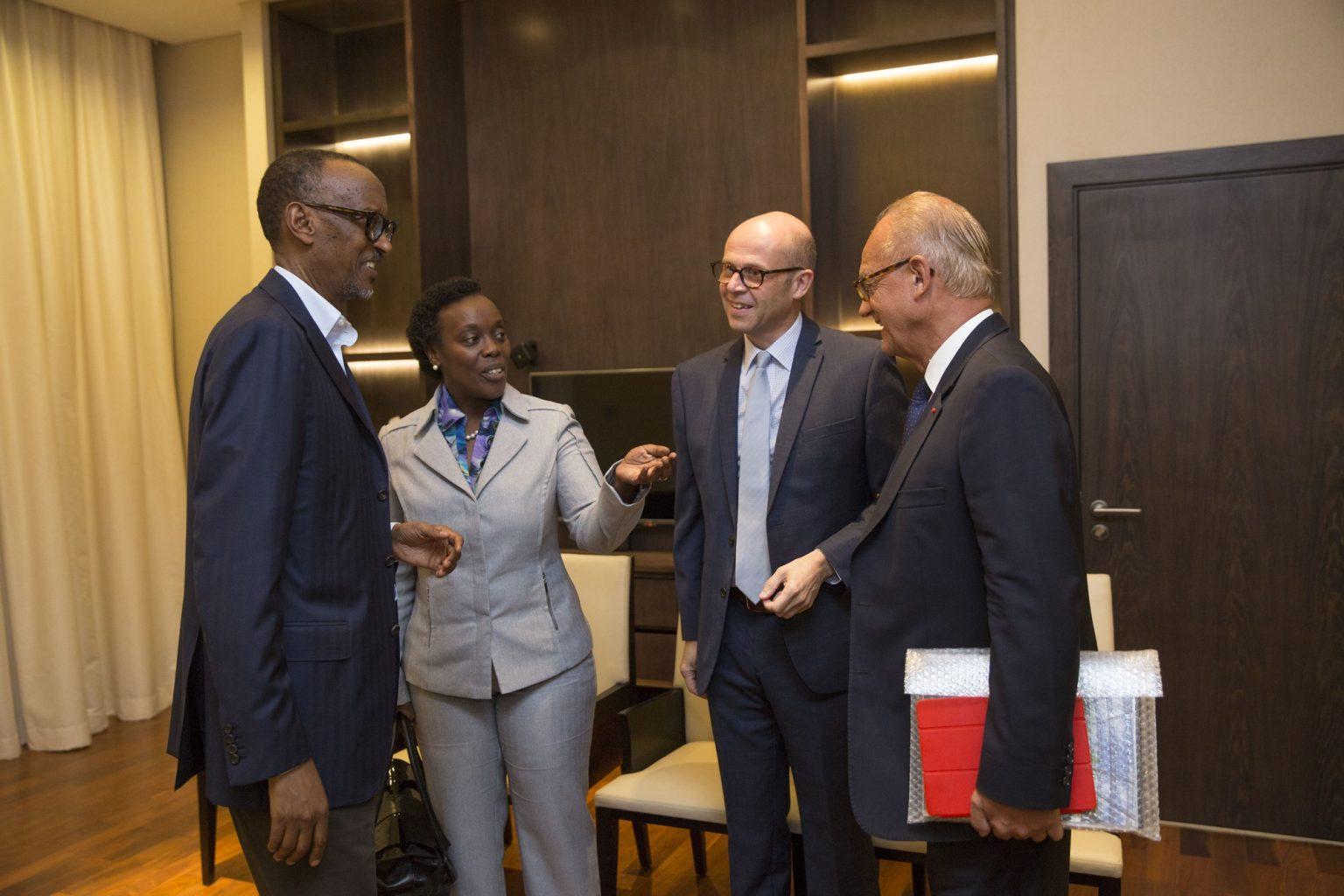 Visit of Prof. Marescaux in Kigali (Rwanda) - IRCAD