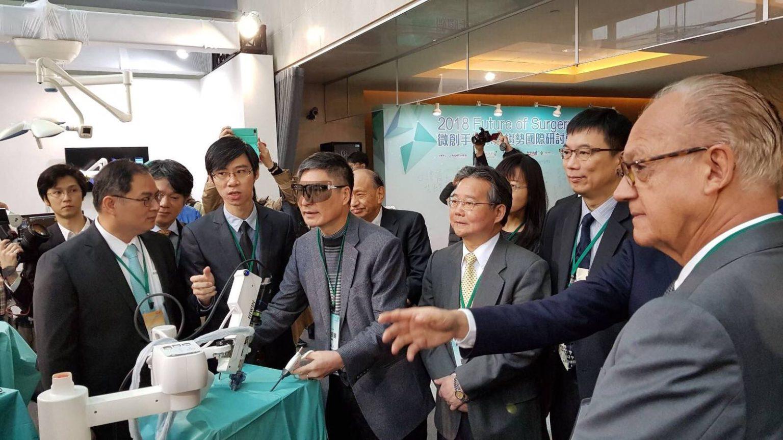 IRCAD further showcased by the Taiwan Minister of Science and ...