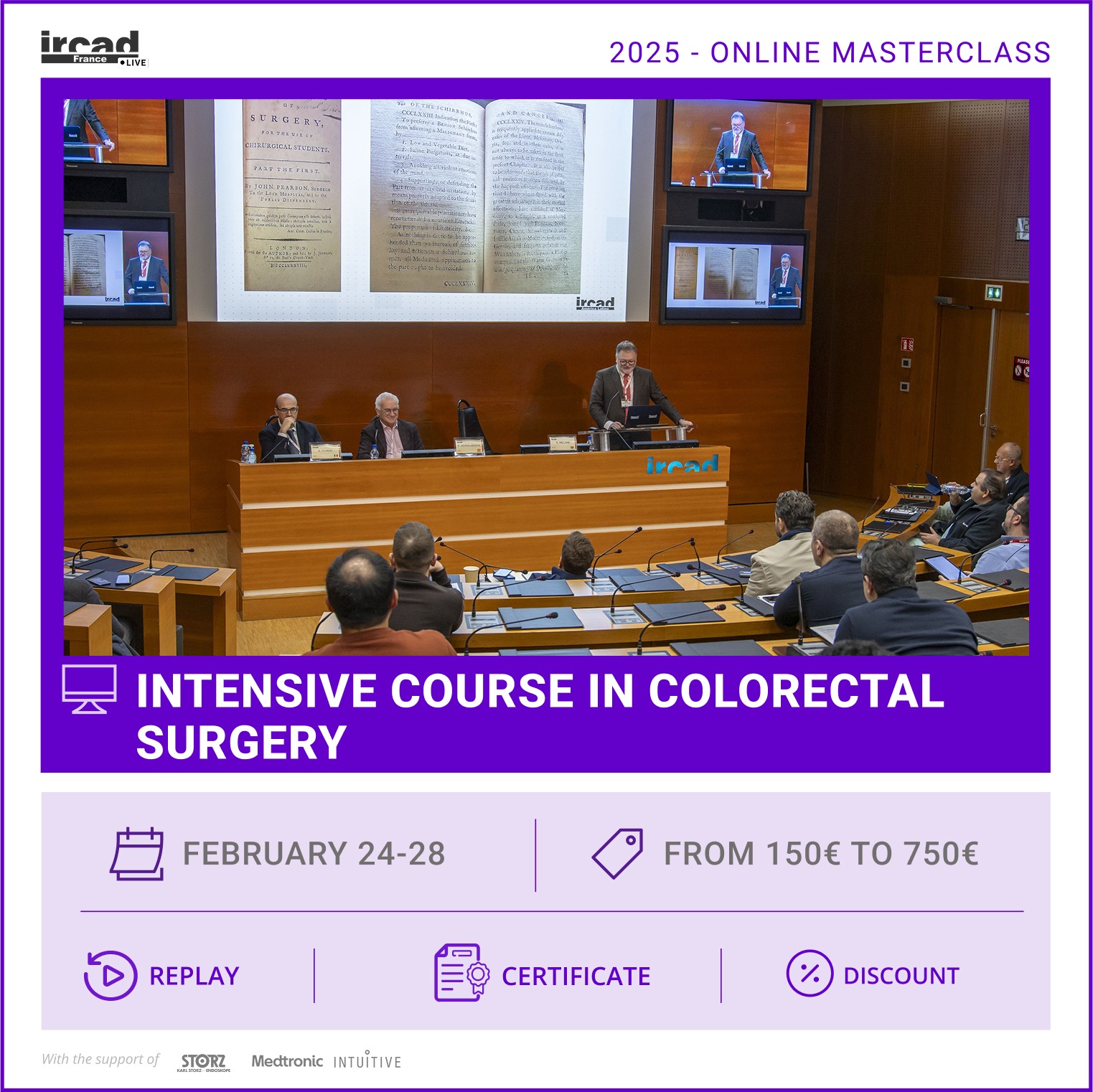 Colorectal Surgery Intensive Course - IRCAD